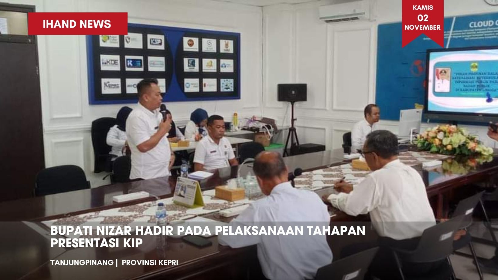 Bupati Nizar Hadir Pada Pelaksanaan Tahapan Presentasi KIP - ihand.id | Informasi Harian Andalan ...