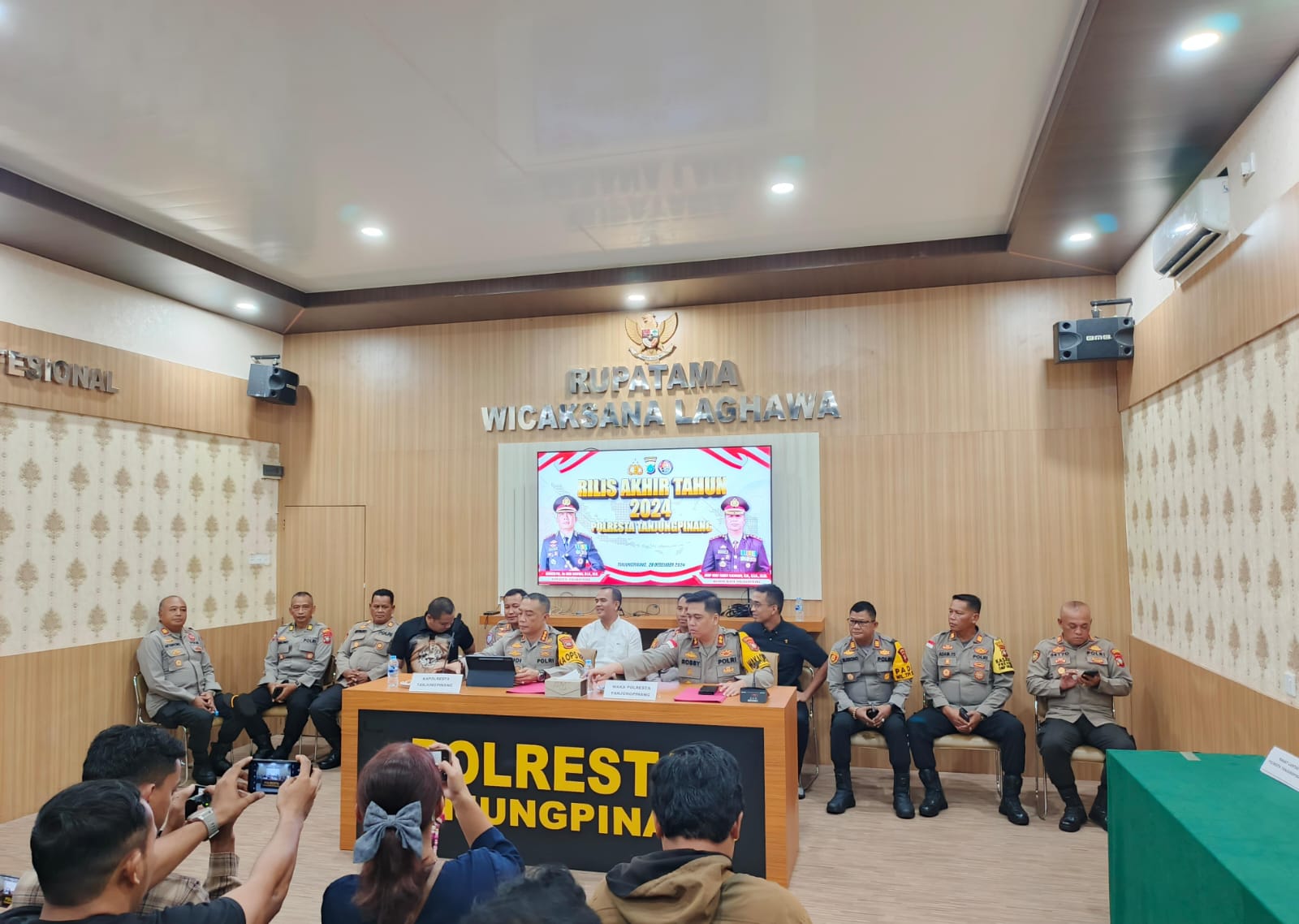 Rilis Akhir Tahun 2024: Polresta Tanjungpinang Catat Sejumlah Prestasi dan Penghargaan - ihand ...